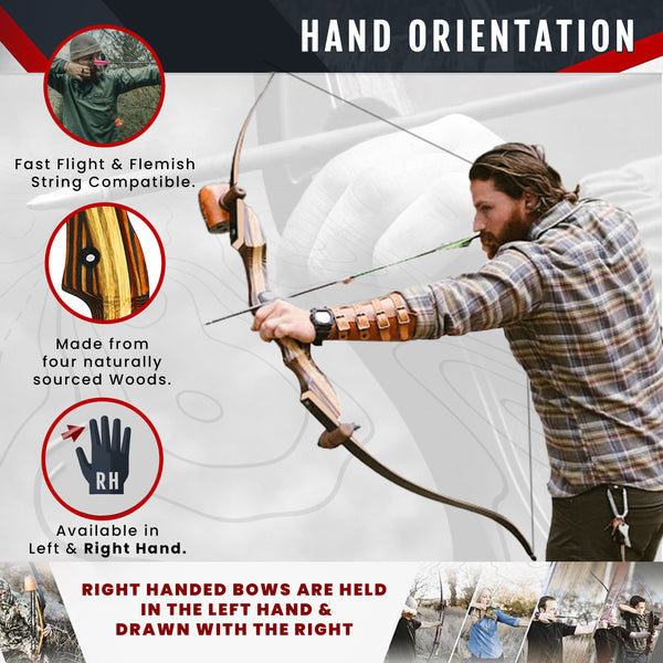 62" Tigershark PRO Takedown Recurve Bow | Southwest Archery
